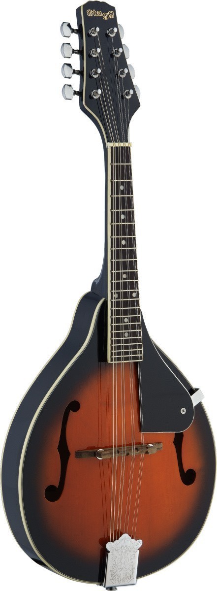 Stagg M20 S Bluegrass Mandoline mit massiver Fichtendecke | Mandolinen ...